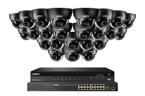 Elite Series 4K 32 Camera Capable 8TB Wired NVR System